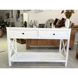 Hampton Console Table with 2 Drawers